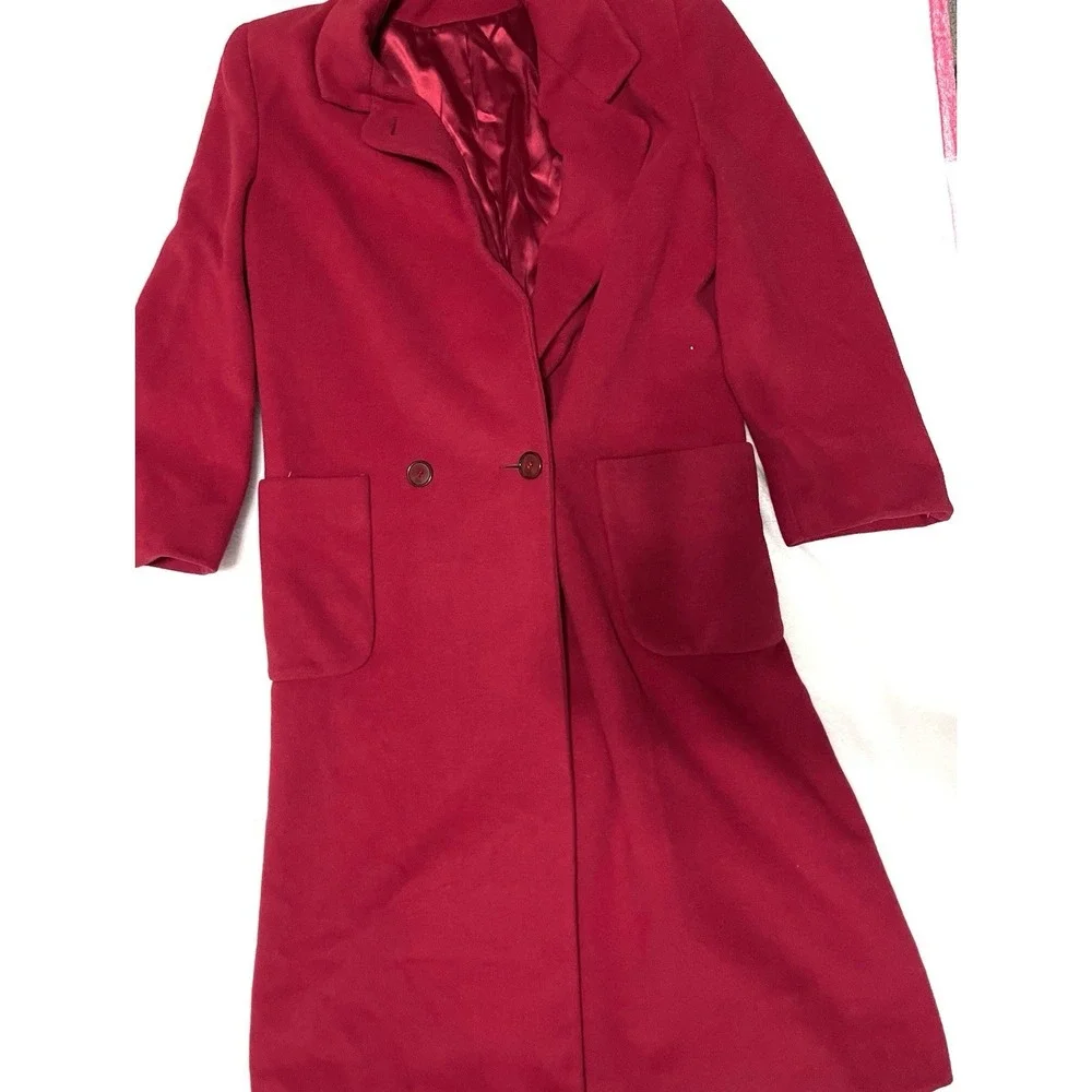 Regency | Jackets & Coats | Vintage Regency Pure Cashmere Long Trench ...